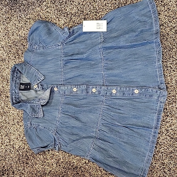 GAP | Shirts & Tops | 3 For 25 Nwt Gap Denim Shirt Xs Girls | Poshmark